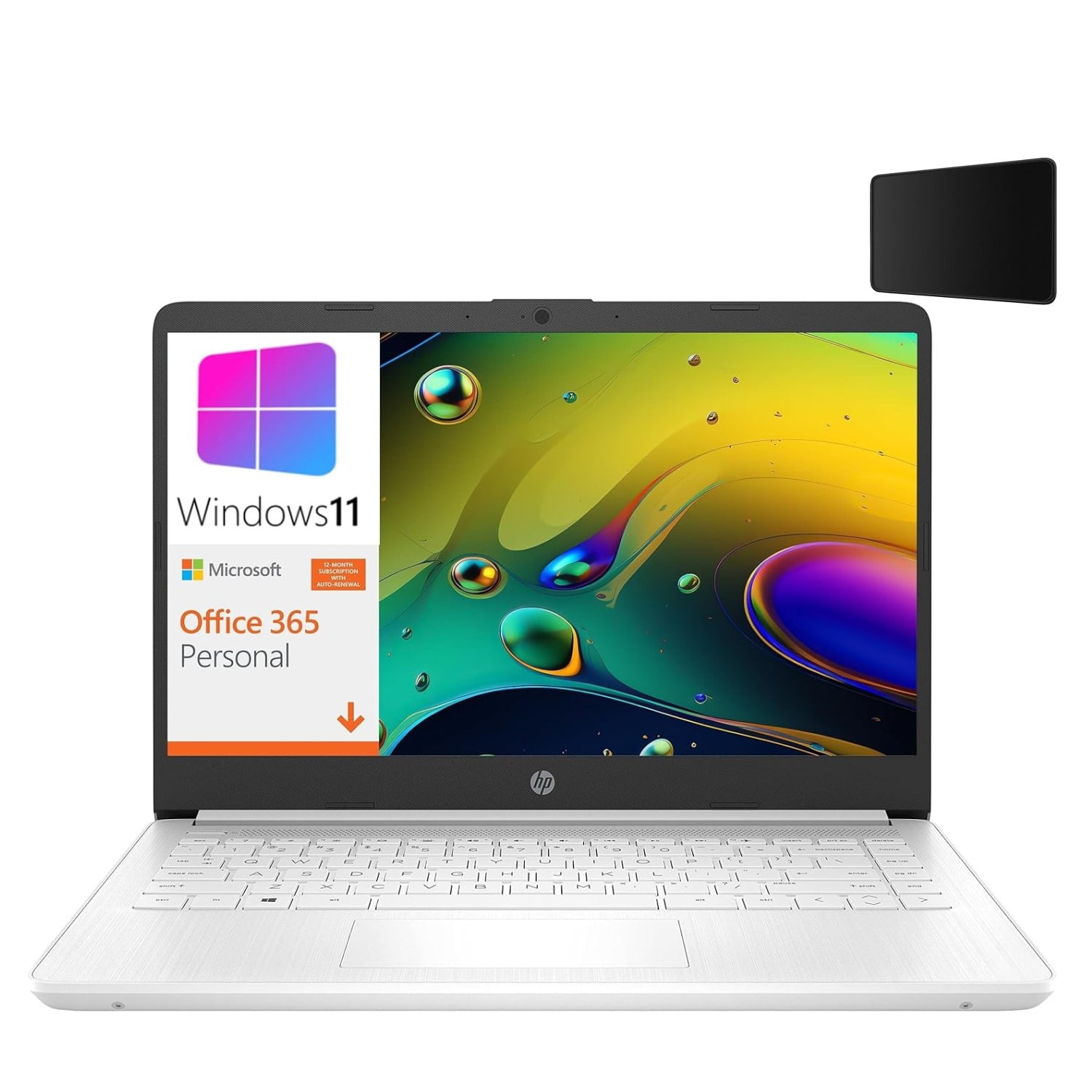 HP 14 14" Laptop Computer, Intel Core Celeron N4120 up to 2.6GHz, 4GB ...