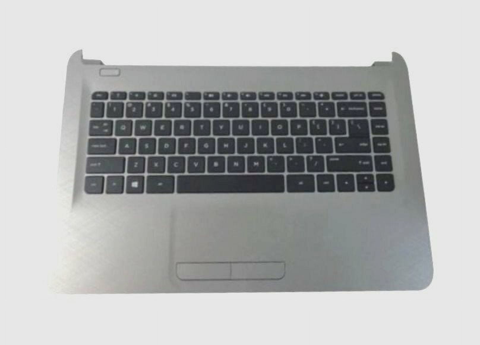 HP 14-AF Touchpad Palmrest with Keyboard 813915-001 - Walmart.com