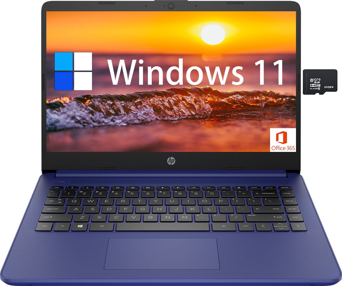 HP 14 Business Laptop, 14 Inch HD Display, Intel Celeron N4120, 4GB RAM ...