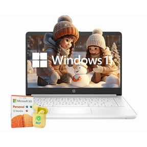 HP 2025 14" Business Student Laptop Computer, Quad Core Intel N150 Processor, 16GB RAM, 384GB ...