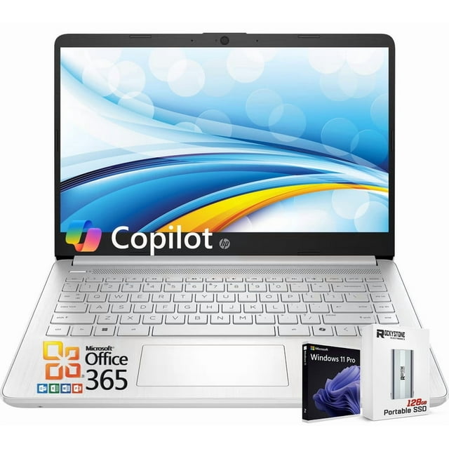 HP 14" Business Student Laptop, 14 Inch LED Screen, Intel N150(Beats ...