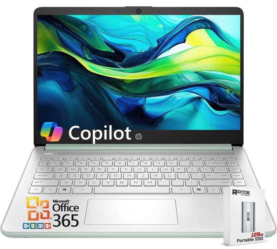 HP 14" Business Student Laptop, 14 Inch LED Screen, Intel N150(Beats ...