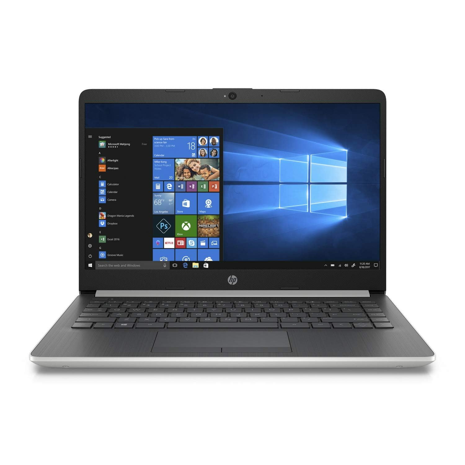 HP 14-DK000 Laptop 2020 New, 14" WXGA HD Touchscreen ~ AMD Ryzen 3 3200U 2-Core ~ AMD Radeon ...