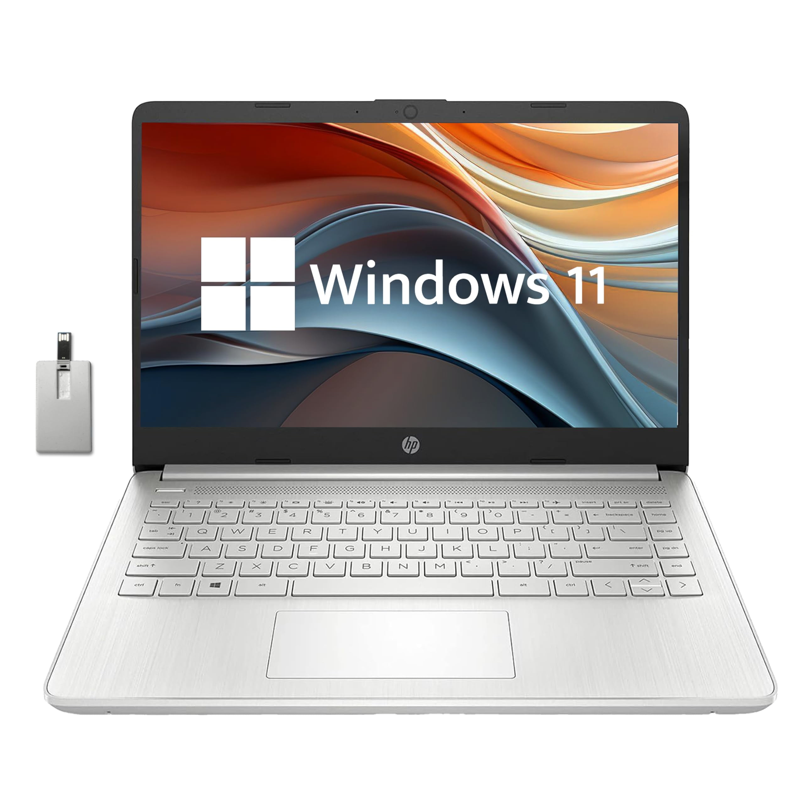 HP 14" FHD IPS-Type Lightweight Laptop, AMD Ryzen 3-3250U, 32GB RAM ...
