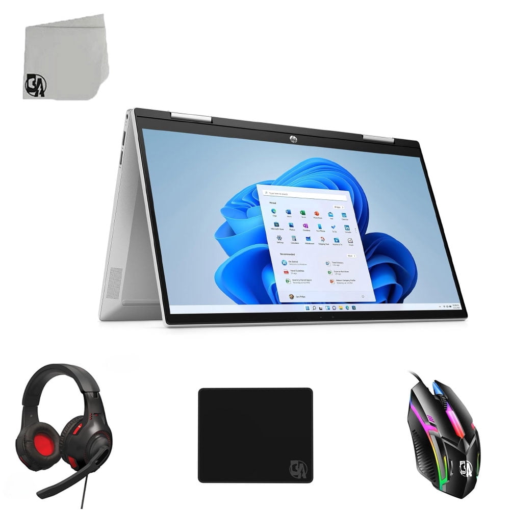 Pre-Owned HP 14'' FHD Pavilion x360 Convertible Laptop, i5-1235U, 8GB ...