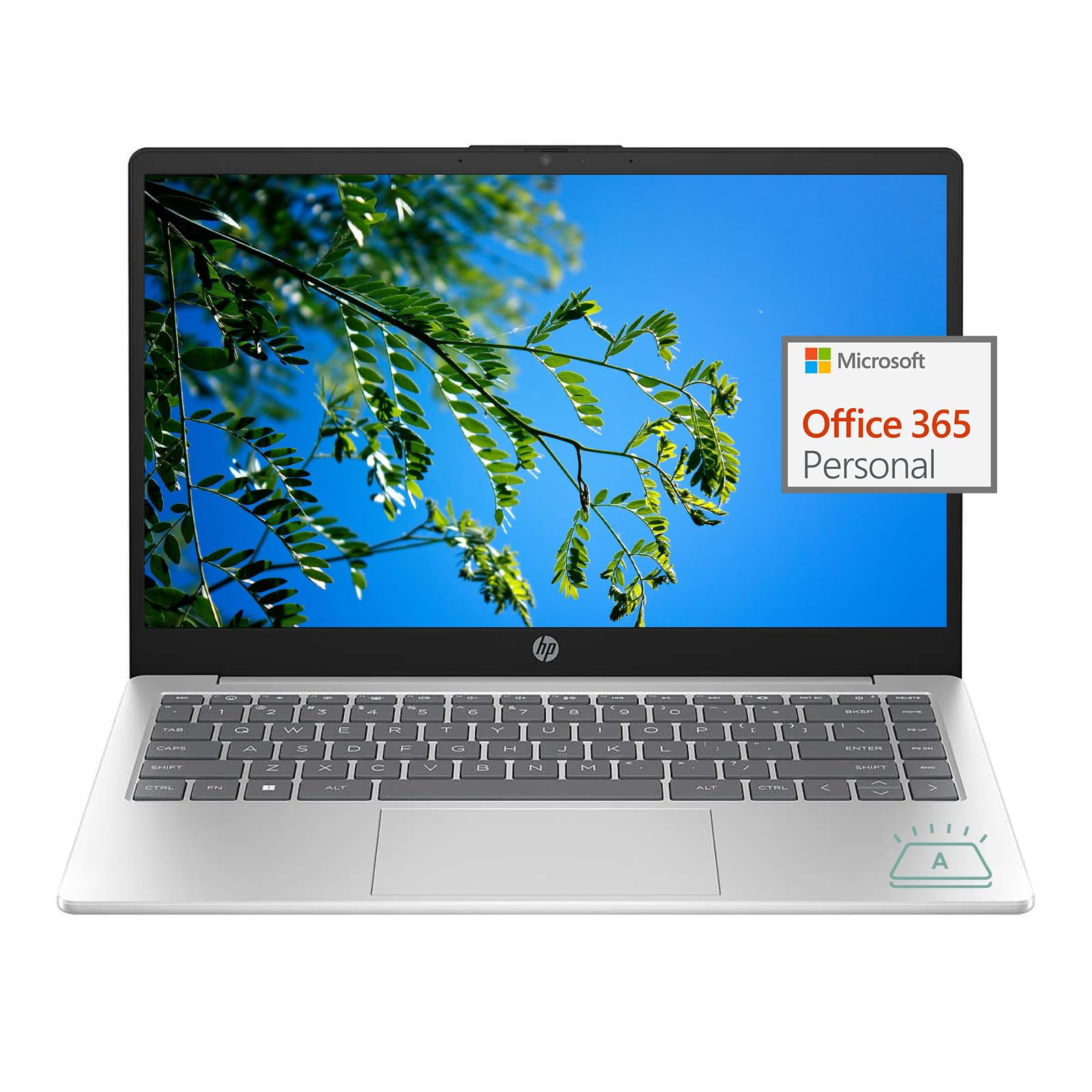 HP 14" FHD Ultra Light Student Laptop, Intel 4-Core N200 Processor, 8GB ...