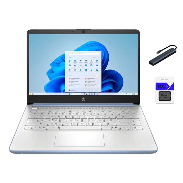 HP 14'' HD Business Laptop, Intel Processor N150, 8GB RAM, 128GB UFS ...