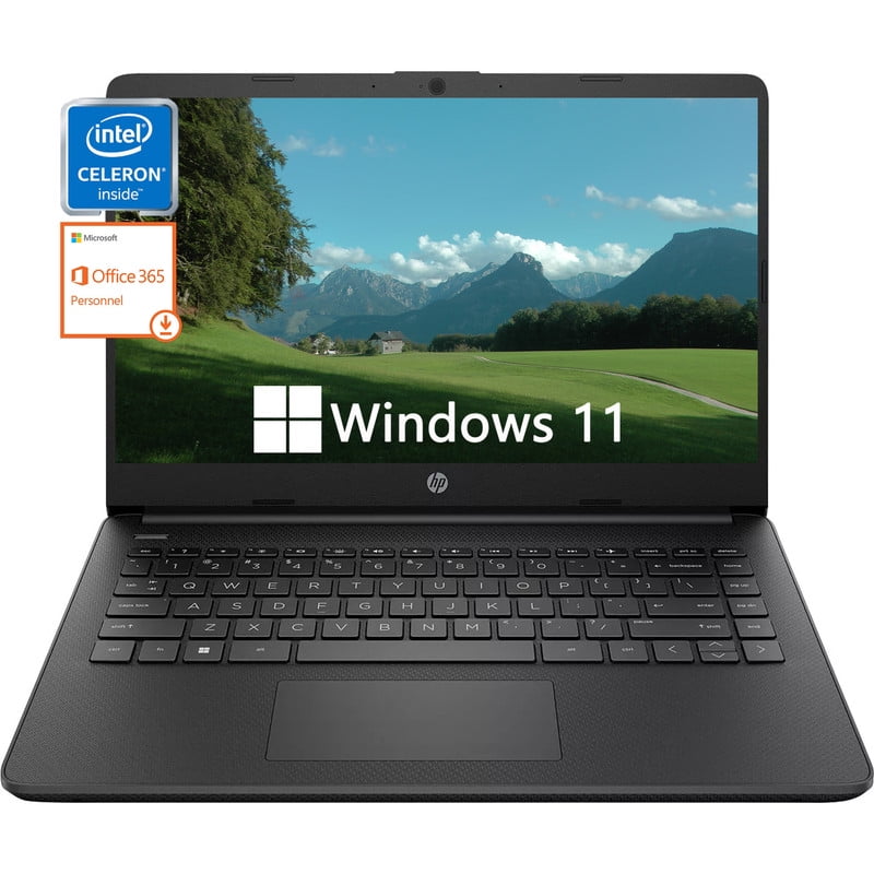 HP 14" HD Display Business Laptop,Intel Celeron N4120,4GB RAM,128GB ...
