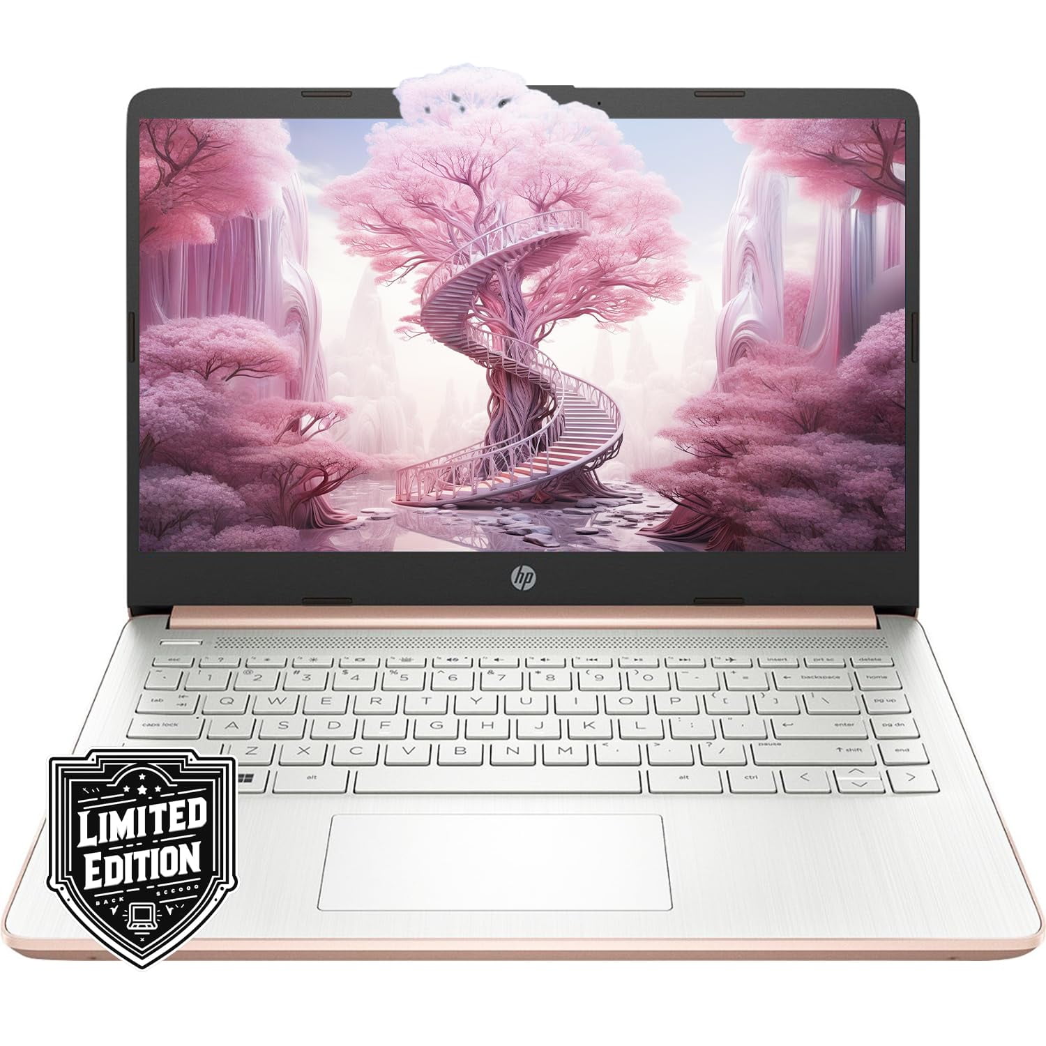 HP 14" HD Laptop | Back to School Limited Edition with 1 Year Microsoft ...