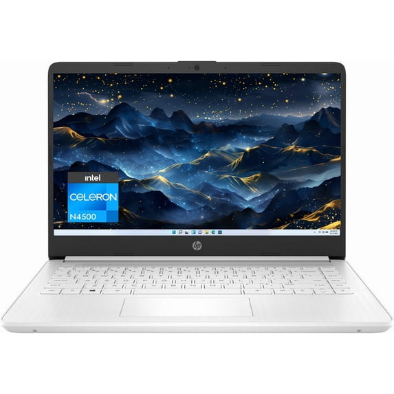 HP 14" HD Laptop, Intel Celeron N4500, 8GB RAM,64GB eMMC, Wi-Fi ...
