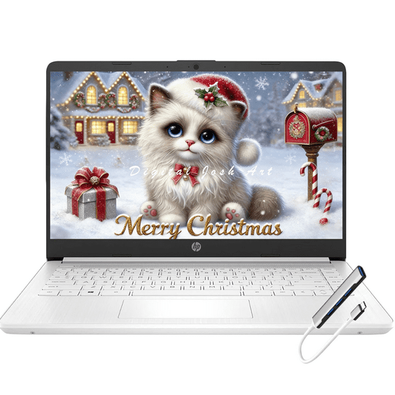 HP 14" HD Laptop for Students & Business, Intel Quad-Core, 4GB RAM ...