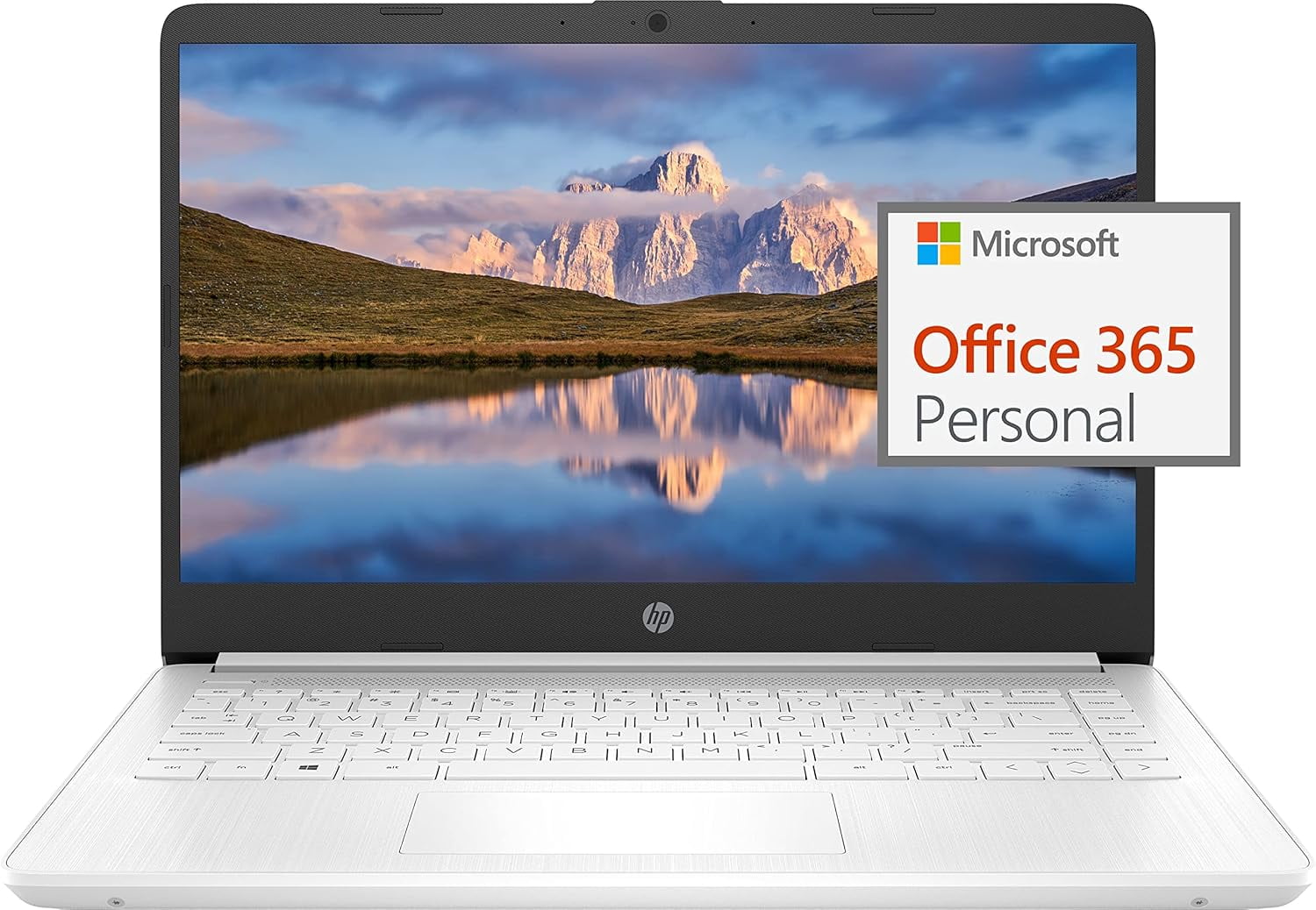 HP 14" HD Laptop for Students and Business, Intel Quad-Core, 16GB RAM ...