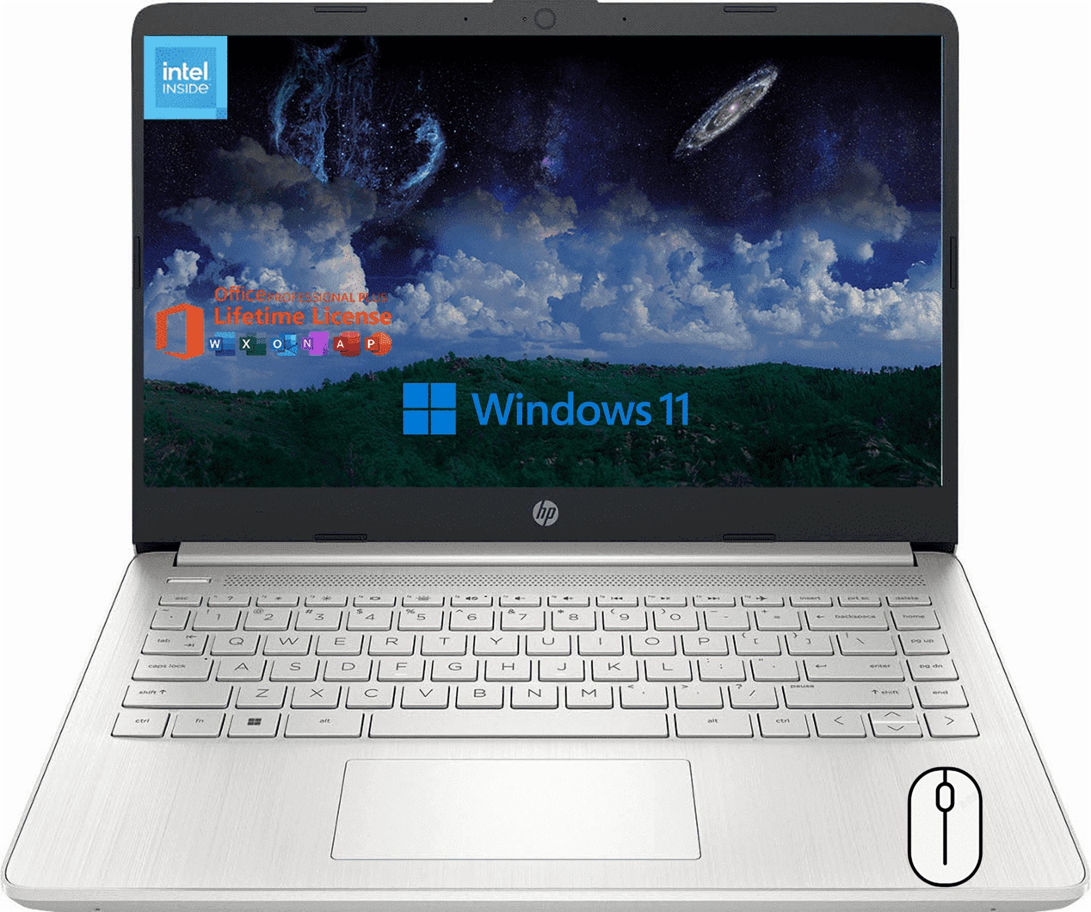 HP 14 Inch Business Student Laptop Computer, Intel N150 Processor, 8GB ...
