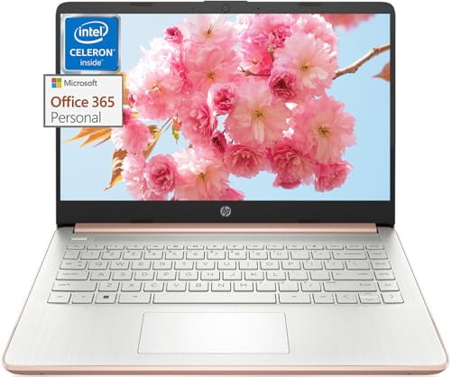 HP 14 Inch Laptop Computer 2024 Newest, Intel Quad-Core n4120 Processor ...