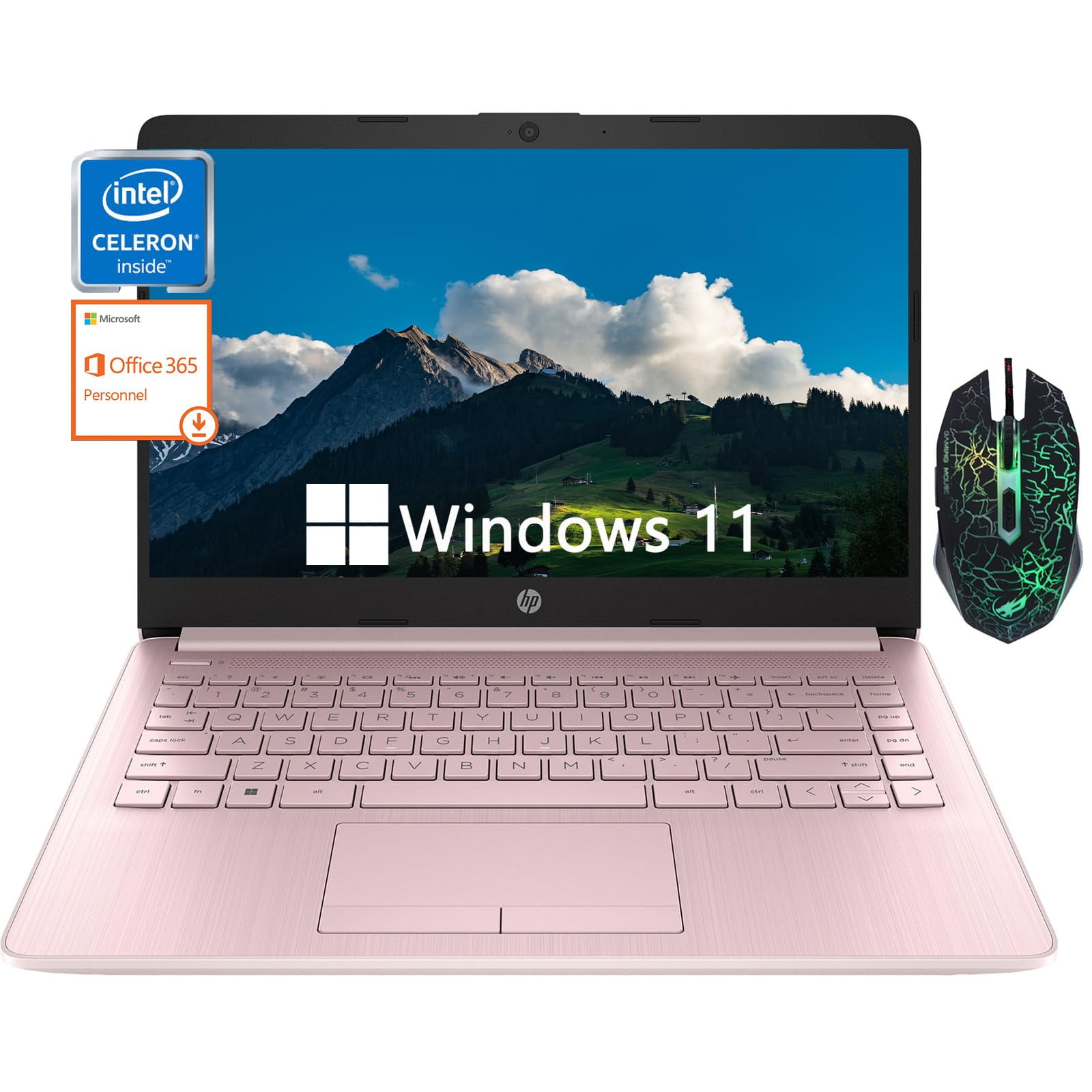 HP 14" Laptop for Student and Business, Ultral Light Laptops, Intel ...