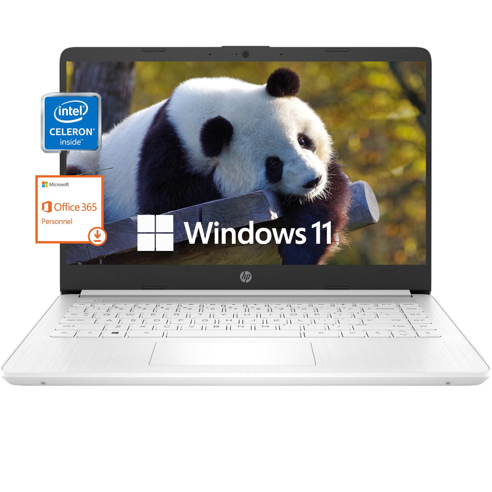 HP 14" Laptop for Student and Business, Ultral Light Laptops, Intel Celeron N4120(Quad-Core),4GB ...