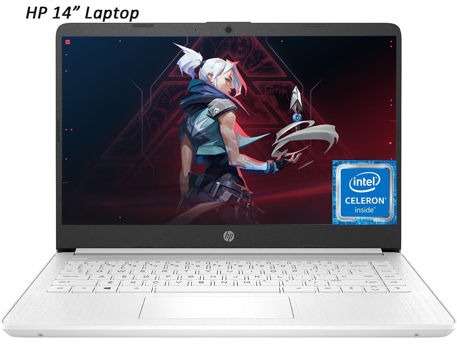 HP 14" Ultralight Laptop, Intel Quad-Core, 8GB RAM, 320GB Storage ...