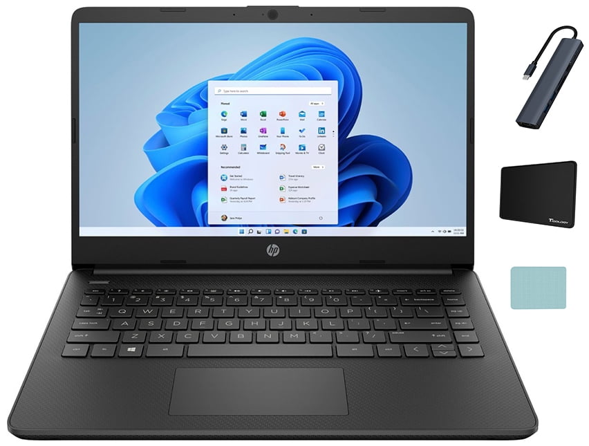 HP 14" Micro-Edge HD Touchscreen Laptop, AMD Ryzen 3 5300U, 12GB RAM ...