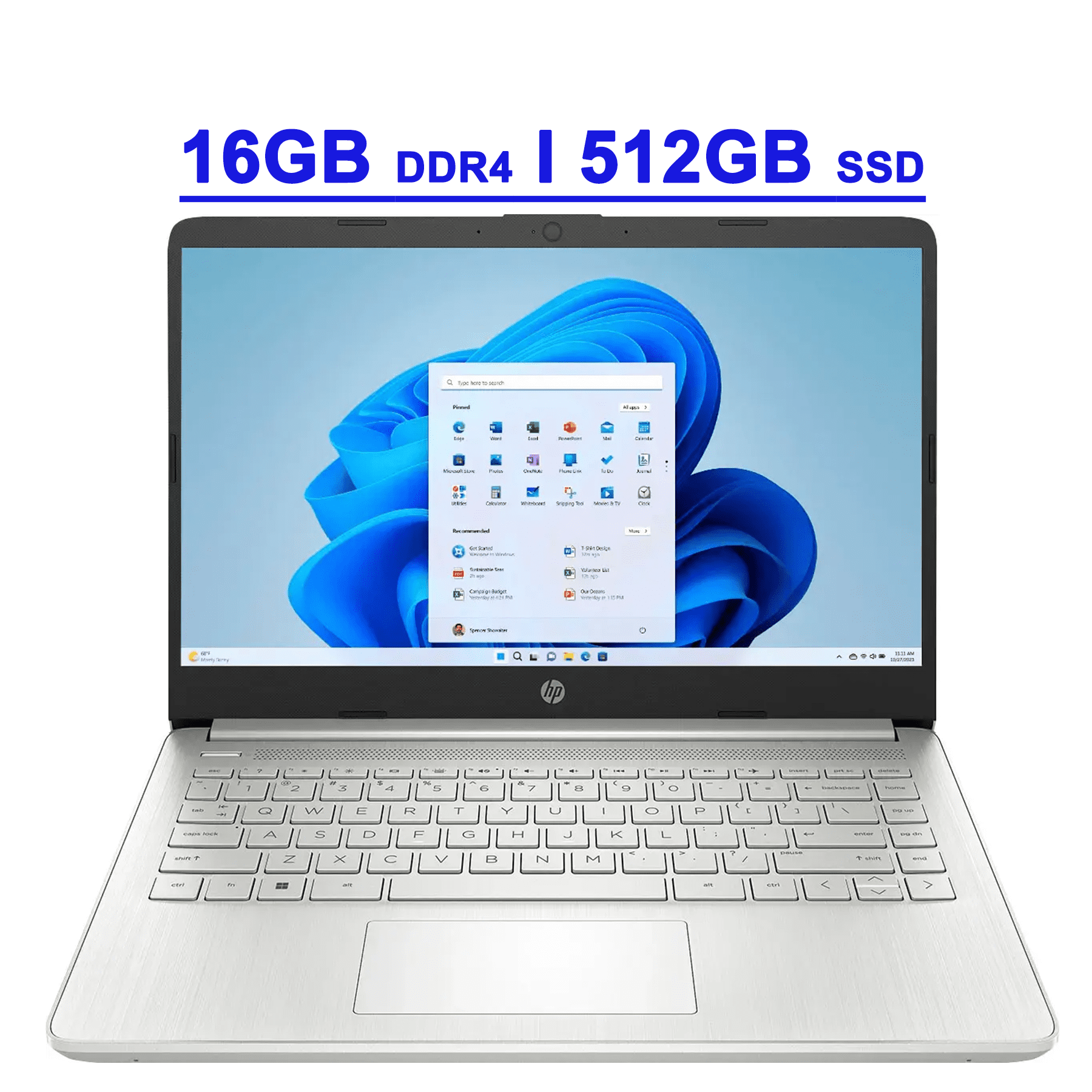 HP 14 Premium Business Laptop 14" HD Anti-glare Intel 6-core i3-1215U ...