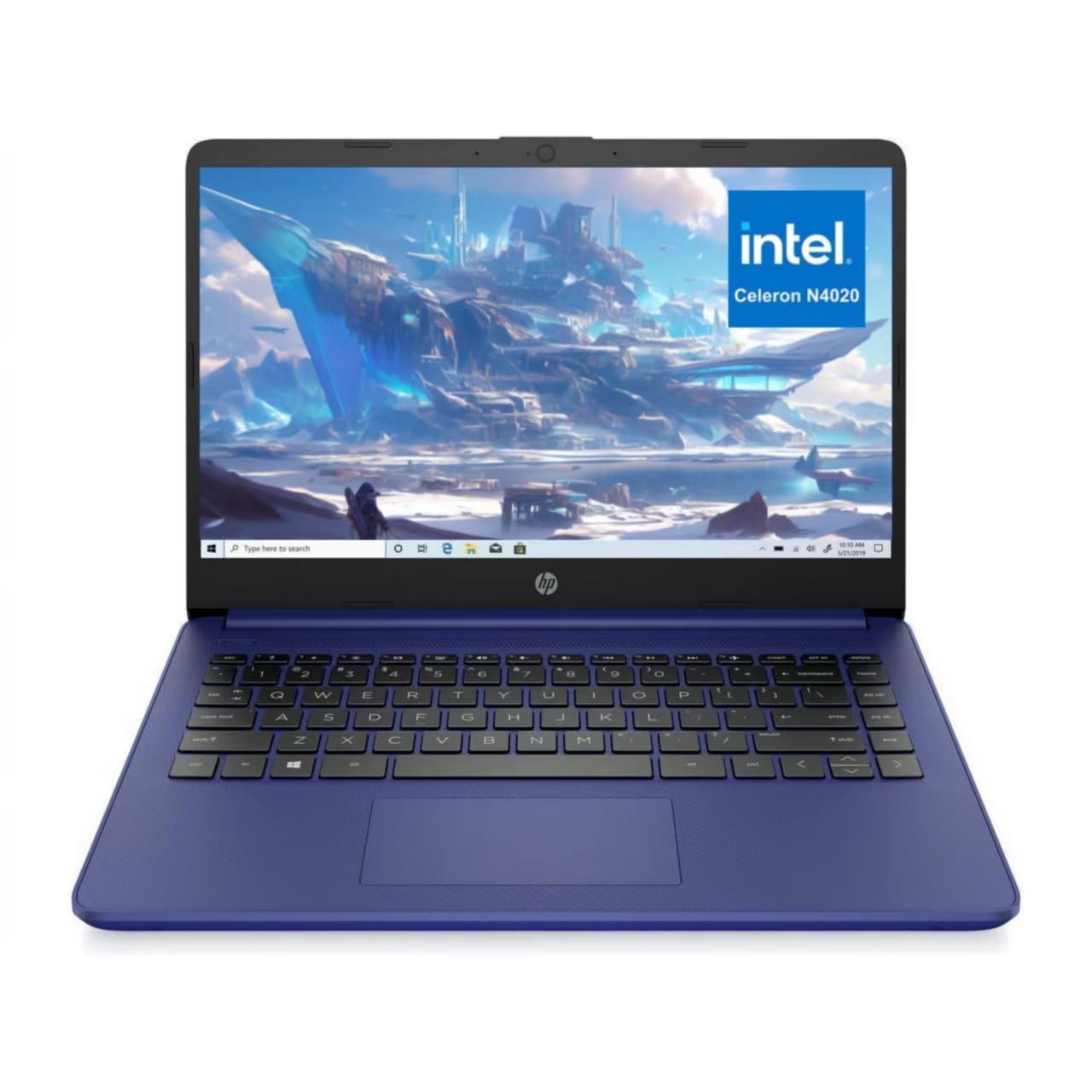 HP 14 Series 14" HD Laptop ，Intel Celeron N4020，16GB RAM - 64GB eMMC ...