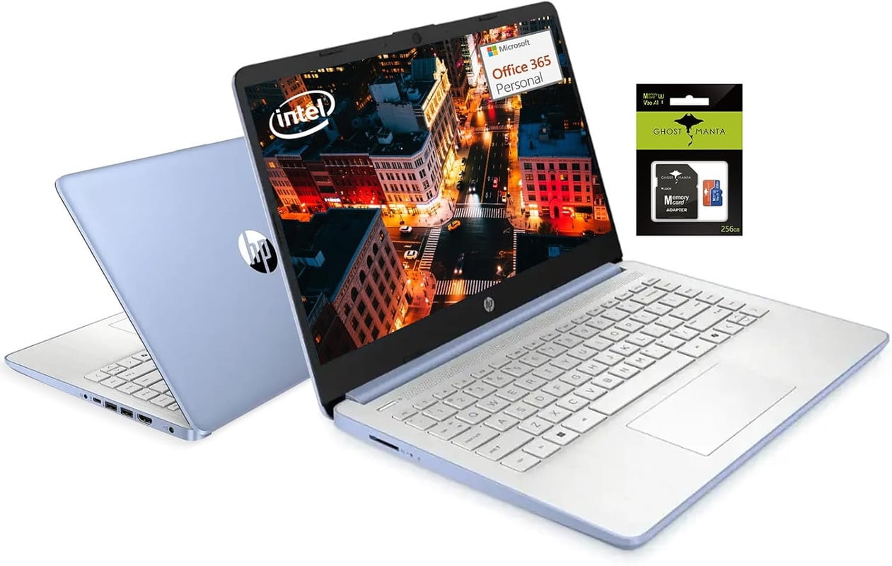 HP 14" Student-Laptop, Intel Processor N150(Up to 3.6GHz) 16GB RAM ...