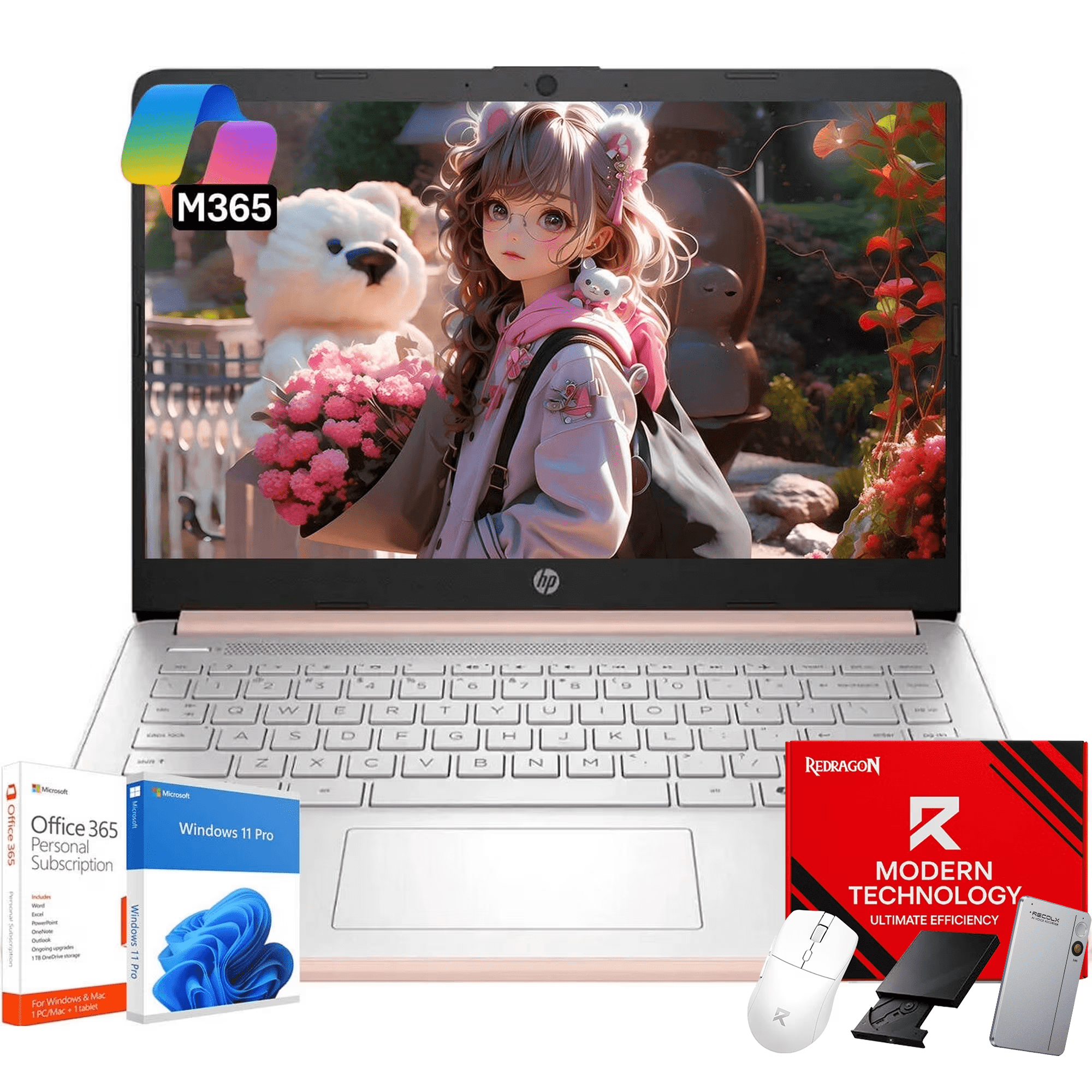 HP 14" Thin&Light Laptop Computer - Intel Quad-core CPU • 16GB RAM ...
