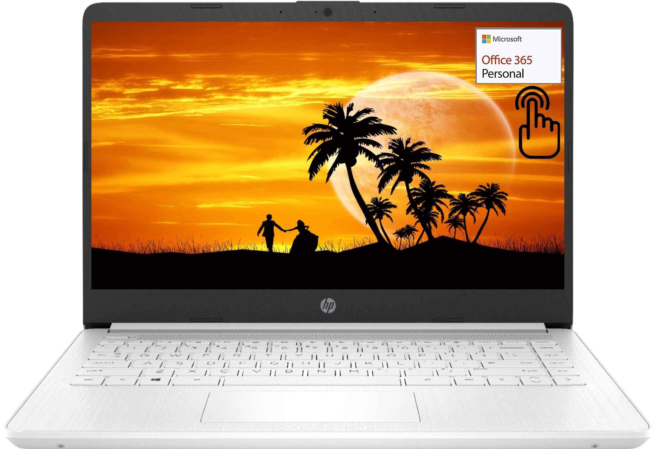 HP 14" Touchscreen Laptop, Intel Dual-Core N4020, 8GB RAM, 192GB ...