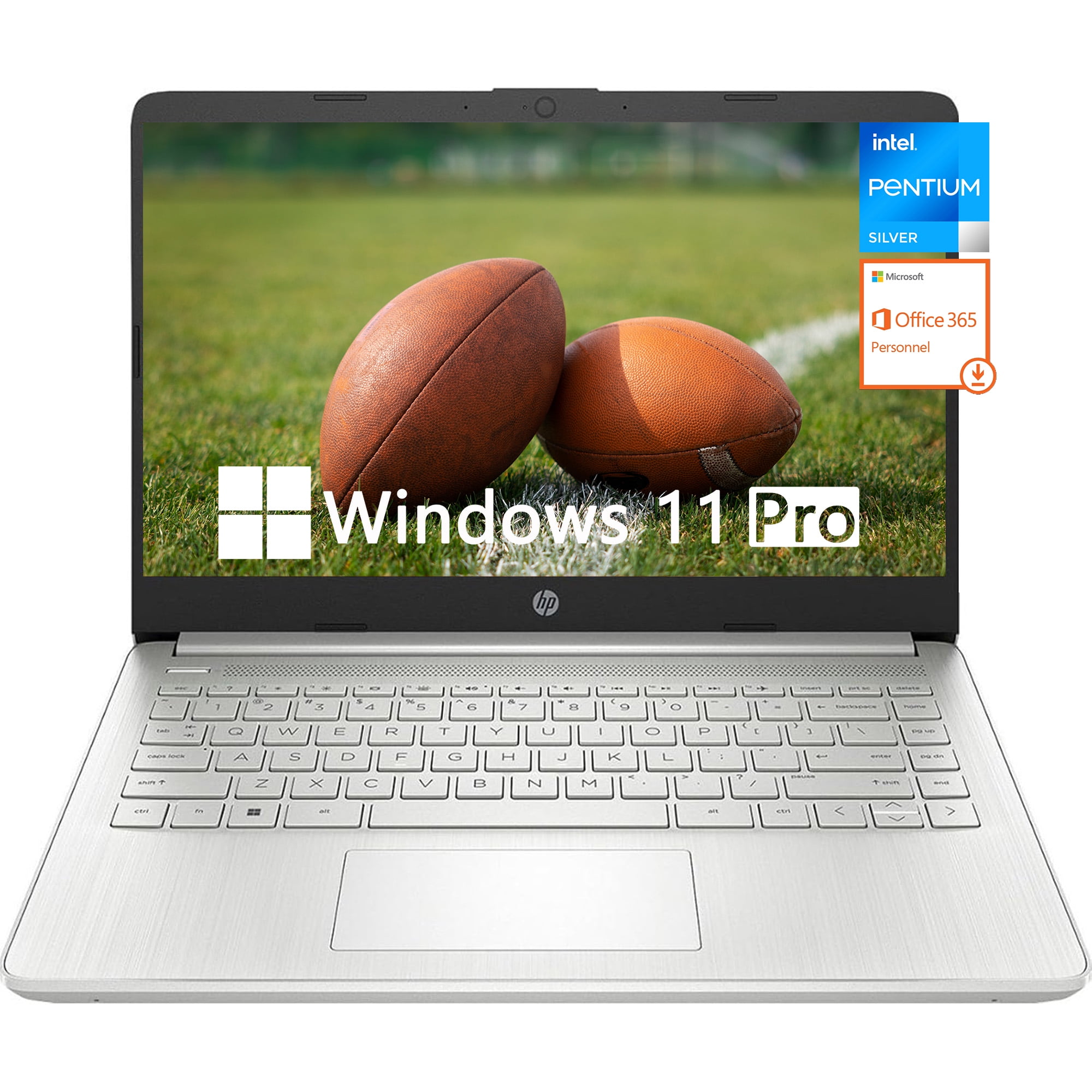 HP 14" Ultra Light Laptop for Student and Business,Intel Pentium Silver N5030,8GB RAM,128GB SSD ...