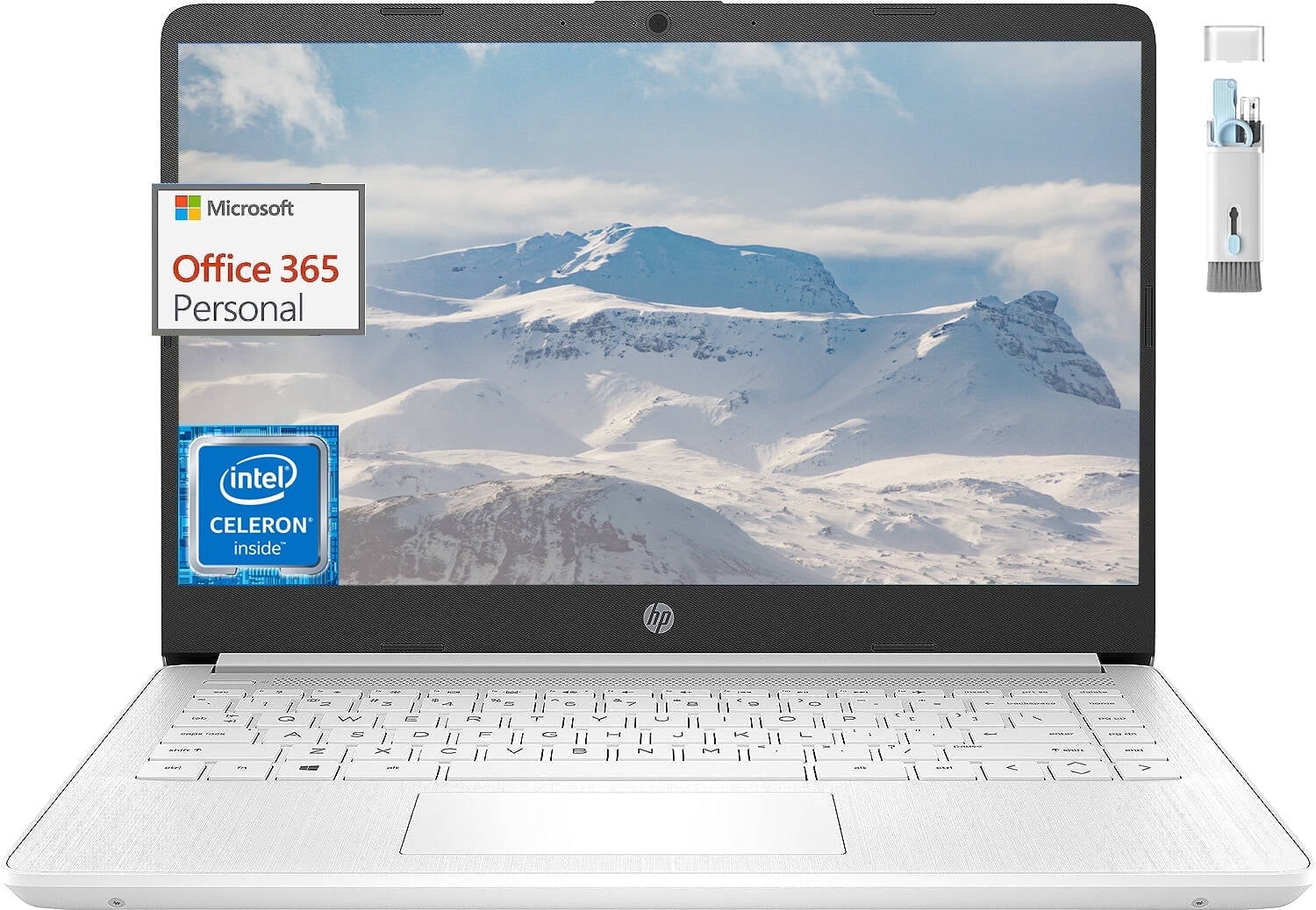 HP 14" Ultra-Light Laptop for Students and Business, Intel Quad-Core ...