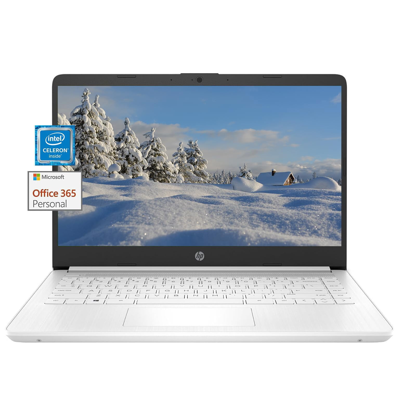 HP 14" Ultral Light Laptop, for Students and Business, Intel Quad-Core ...