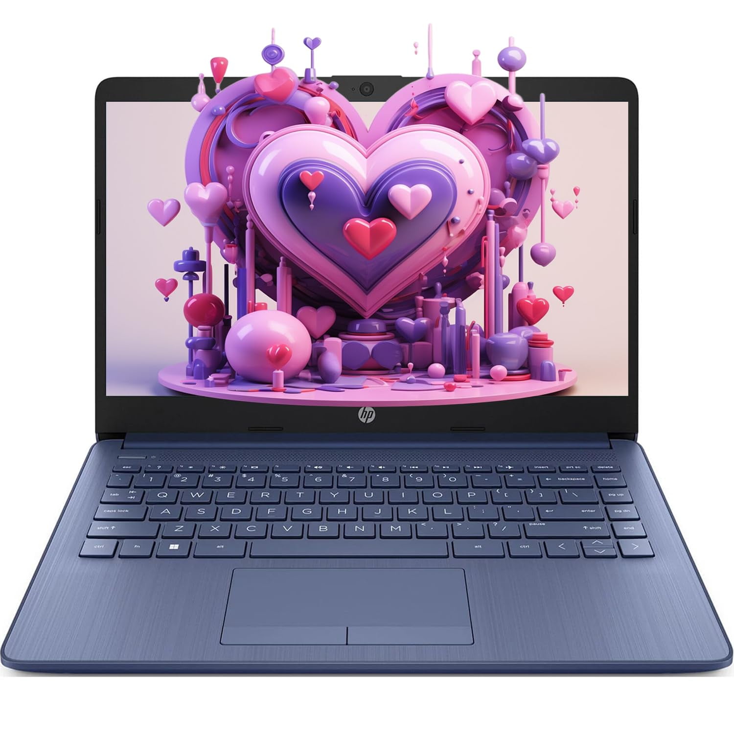 HP 14-inch HD Thin & Light Laptop,Intel Celeron Quad-Core Processor ...