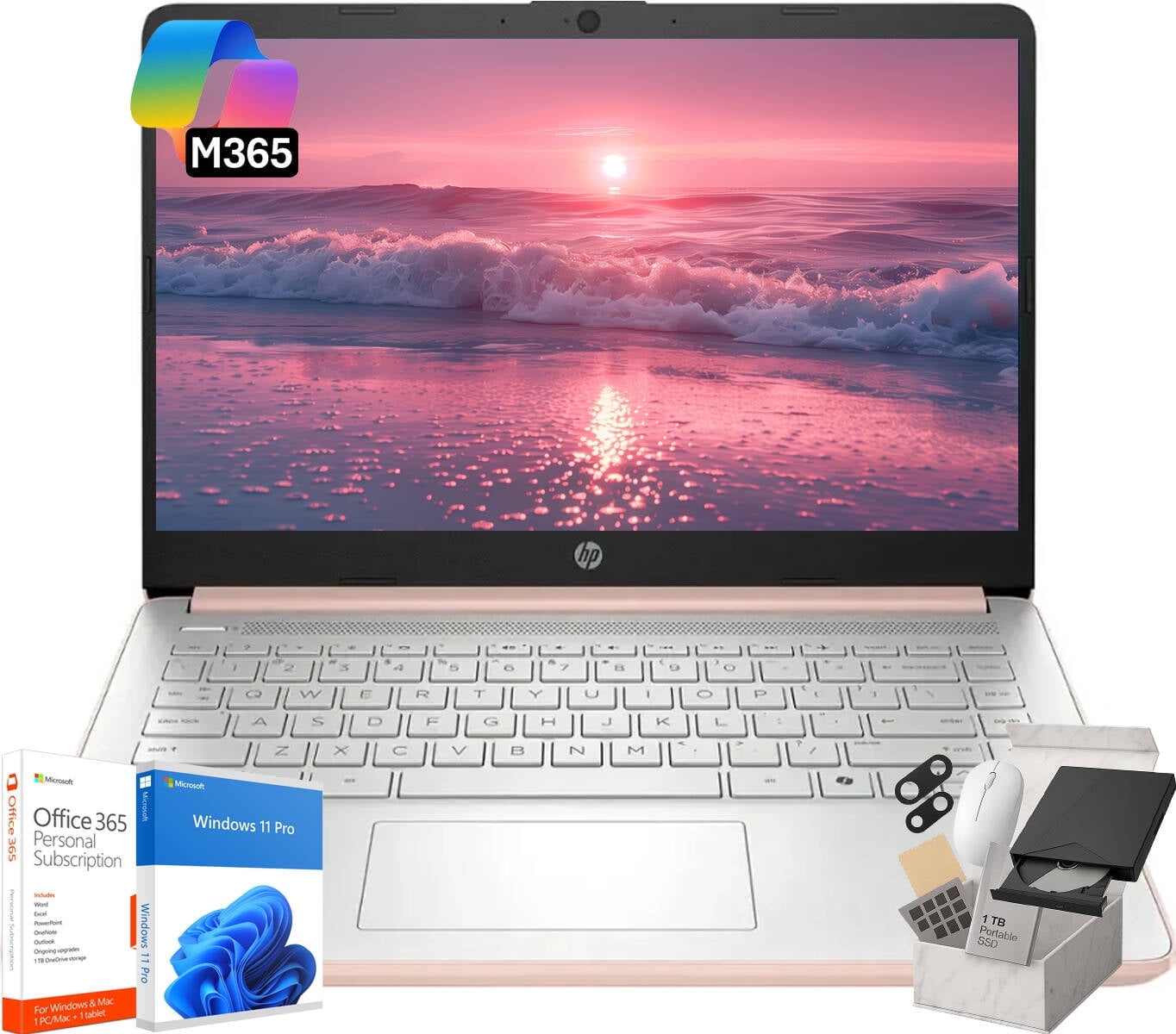 HP 14-inch Student Business Laptop – Intel N150 | Lightweight, AI ...