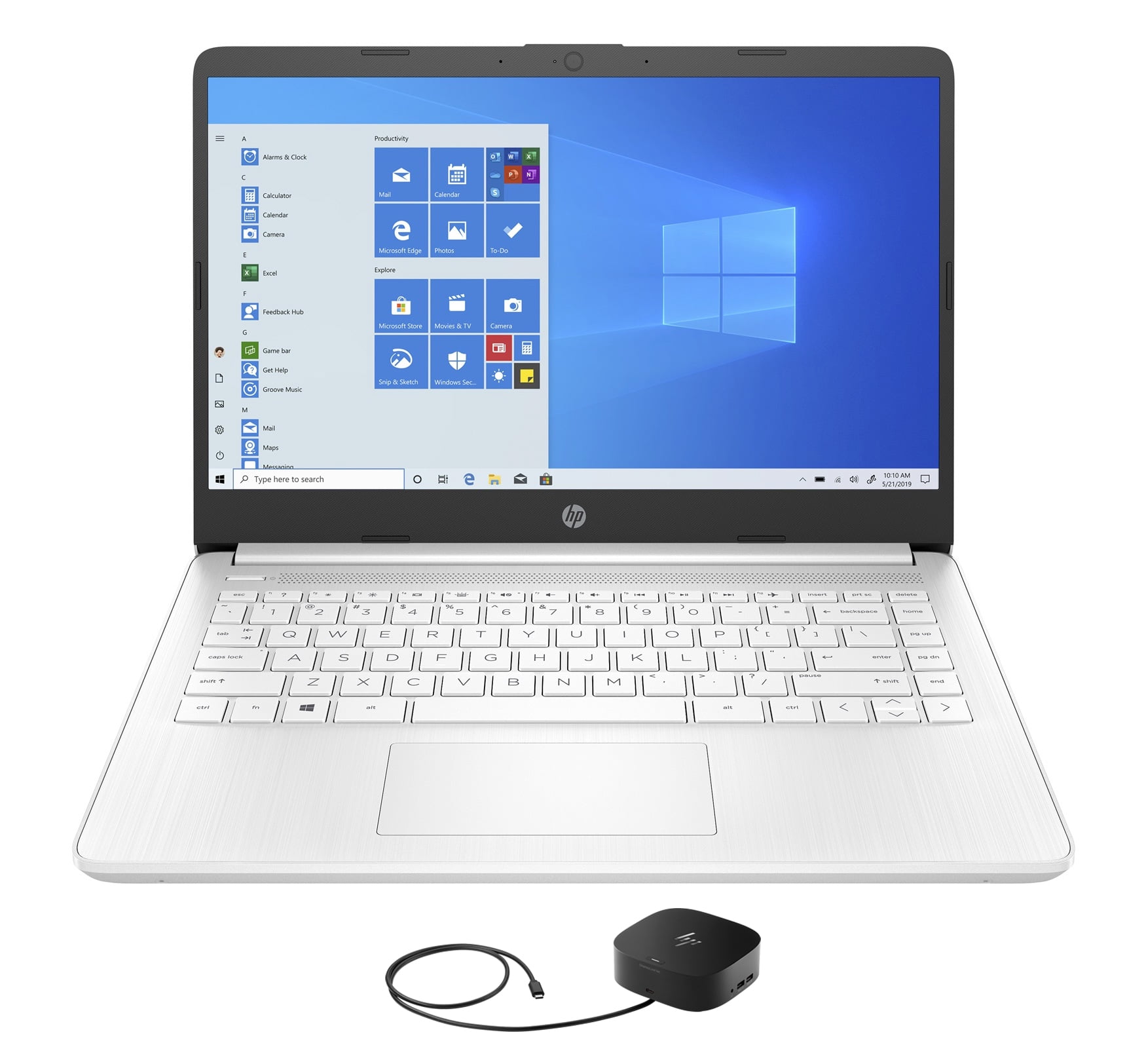 HP 14z-fq000 Home/Business Laptop (AMD 3020e 2-Core, 14.0in 60Hz HD ...