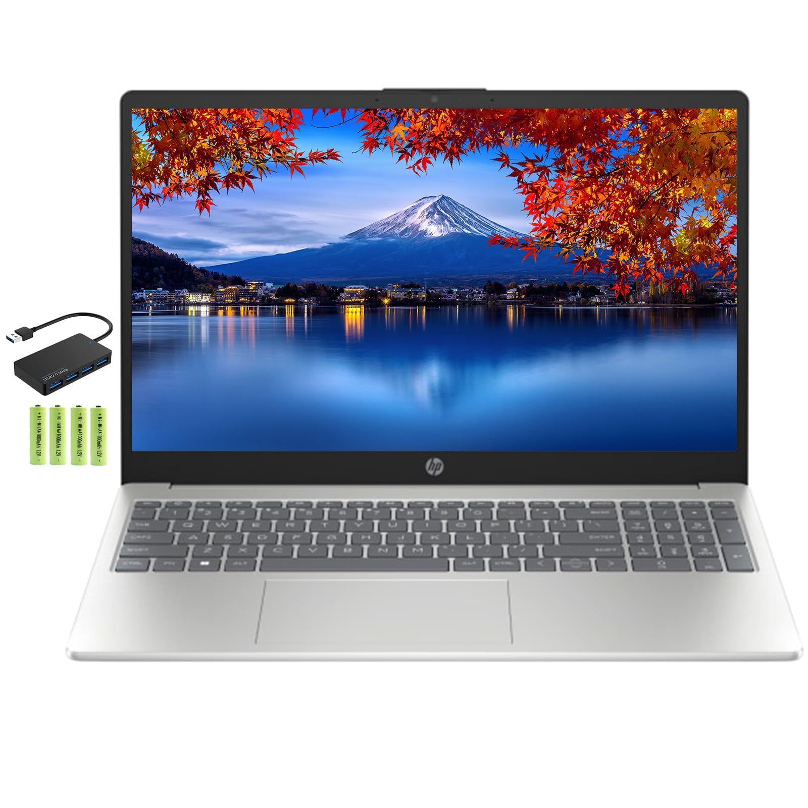 HP 15 15.6'' FHD Business Laptop Computer[Wins 11 Pro], 6-Core AMD ...