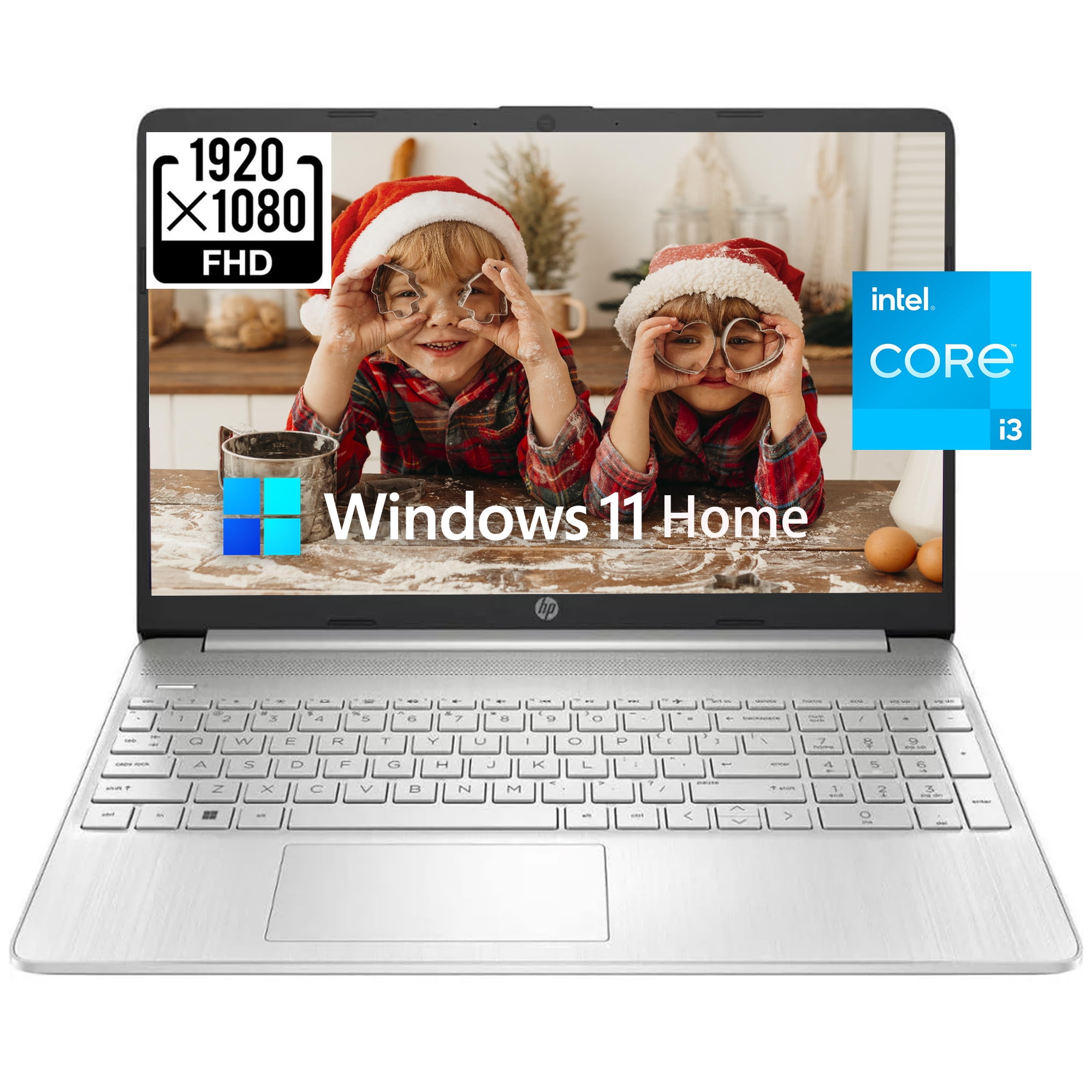 HP 15 15.6" FHD Display Laptop for Business & Student, Intel Core i3 ...