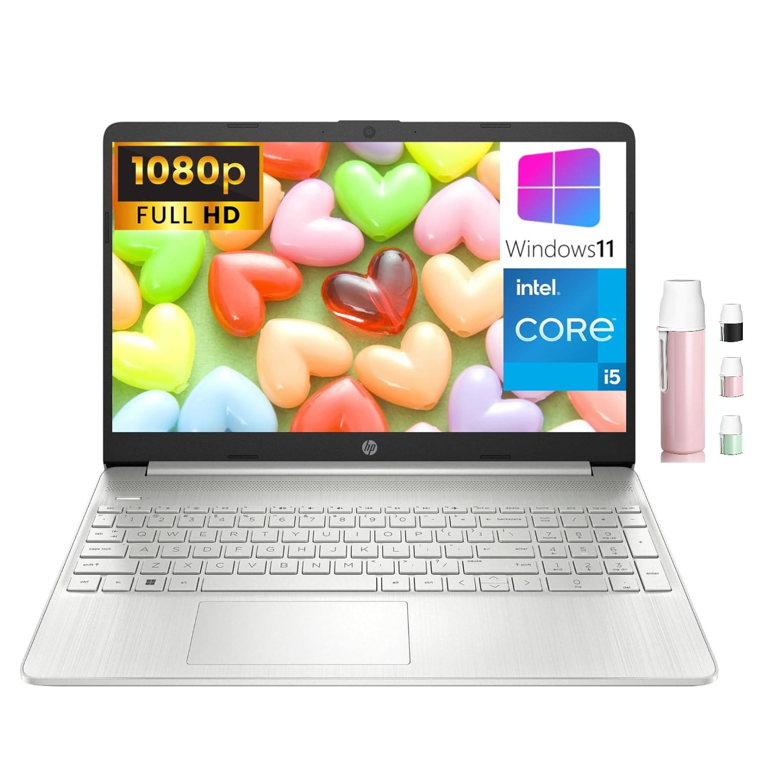 HP 15 Notebook, 15.6" FHD, Intel Core i5-1135G7, 8GB RAM, 256GB SSD ...