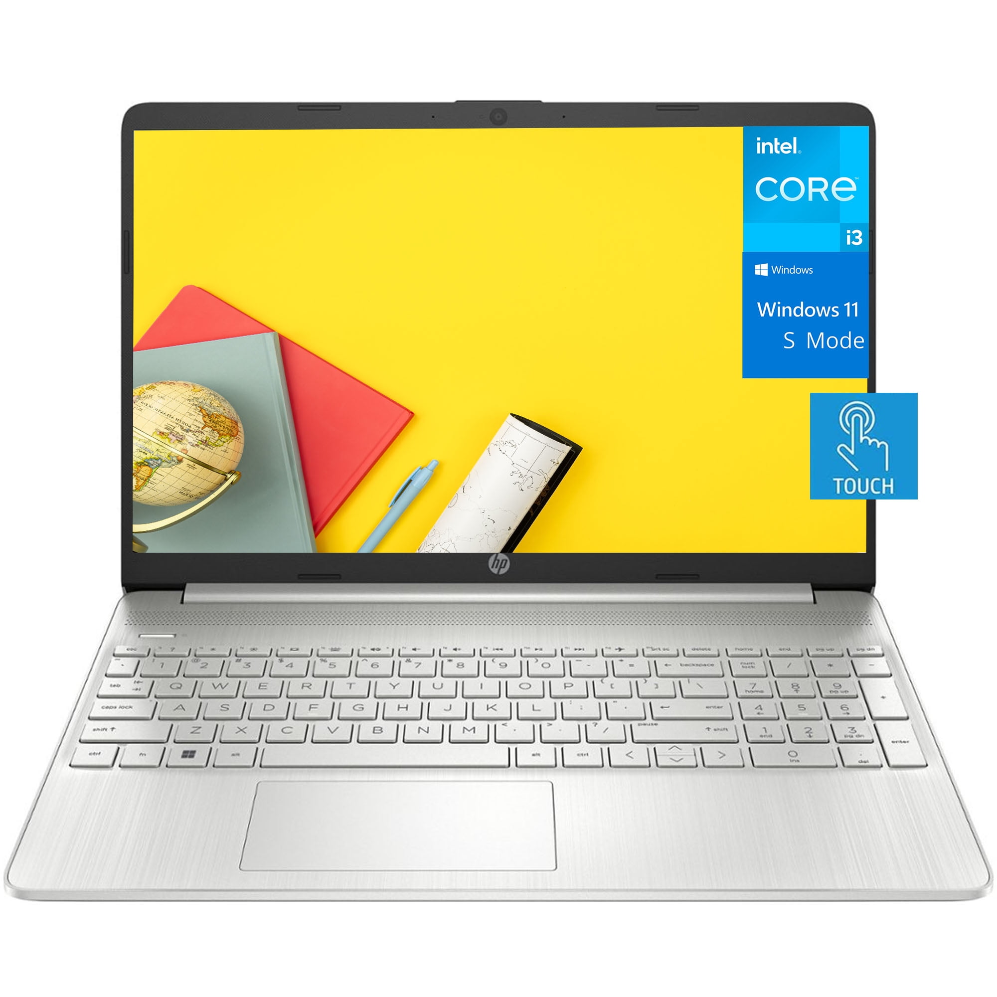 HP 15 15.6" HD Touchscreen Business Laptop Computer, Intel Core i3 ...