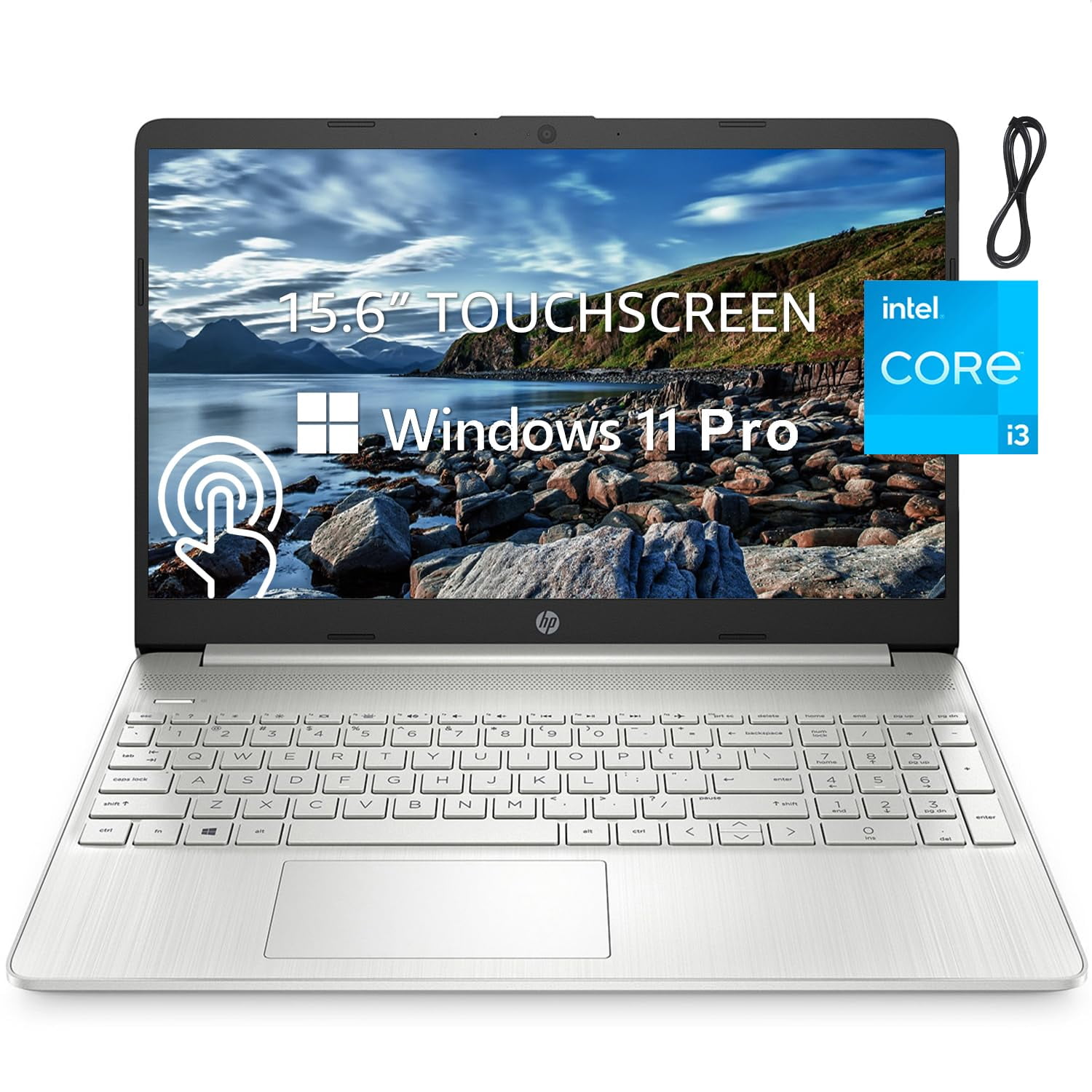 HP 15 15.6" Touchscreen Business Laptop Computer, Intel Core i3 1115G4 ...