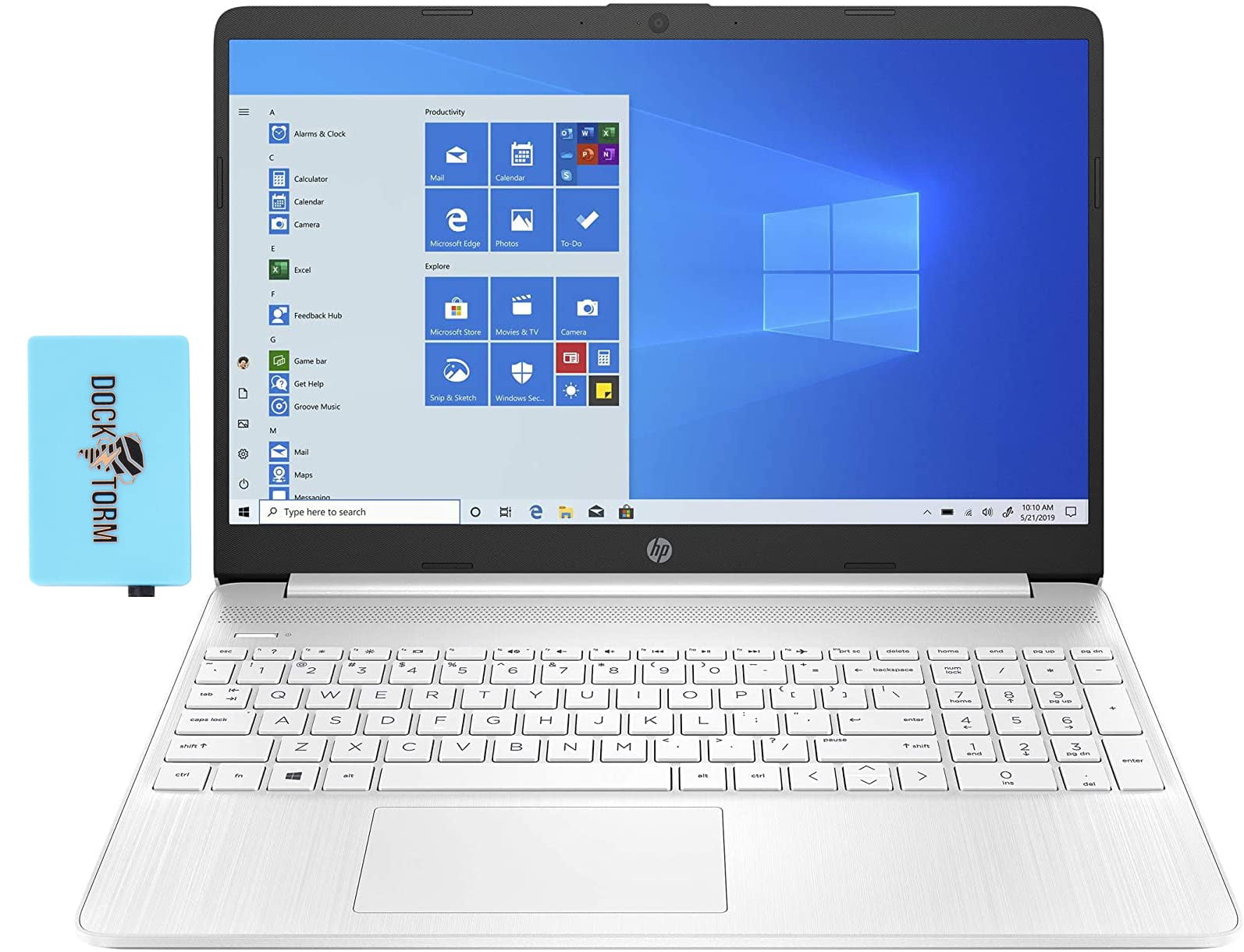 HP 15.6" (1366x768) Home and Business Laptop (AMD Ryzen 3 5300U 4-Core ...