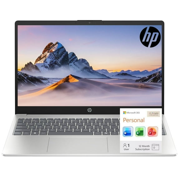 HP 15.6" Business Laptop w/ Microsoft 365 • Copilot AI • Intel 4-Core ...
