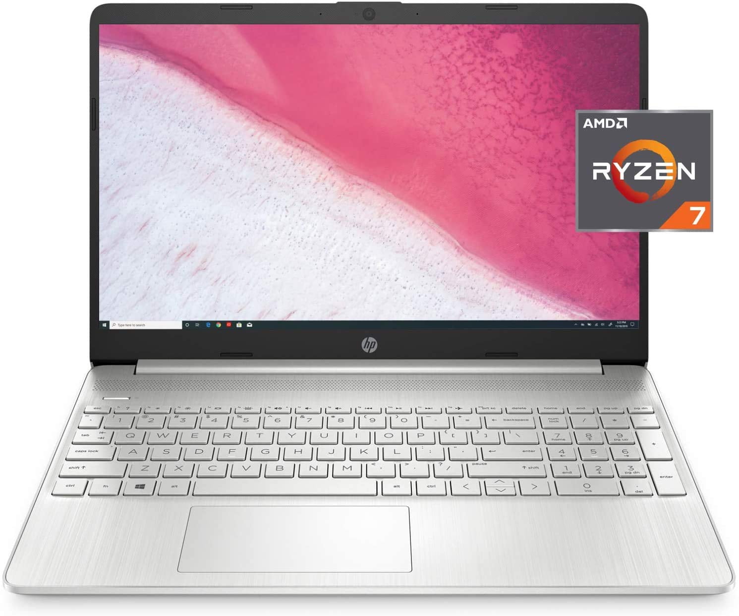 HP 15.6" FHD (1920x1080) IPS Touchscreen Laptop 2023 | AMD Ryzen 7 ...