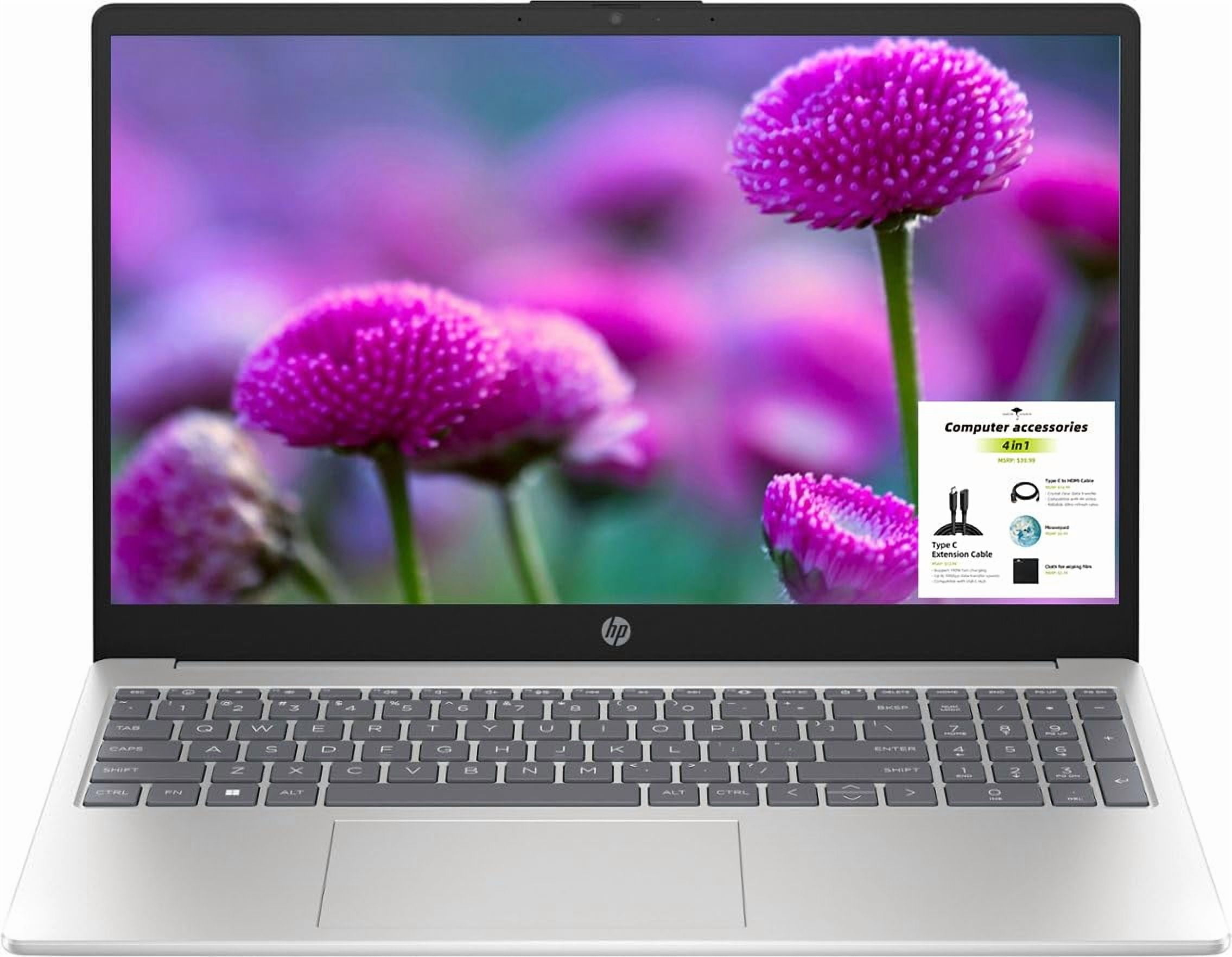HP 15.6"" FHD Business Laptop, 4-core AMD Ryzen 5 7520U (up to 4.3GHz ...