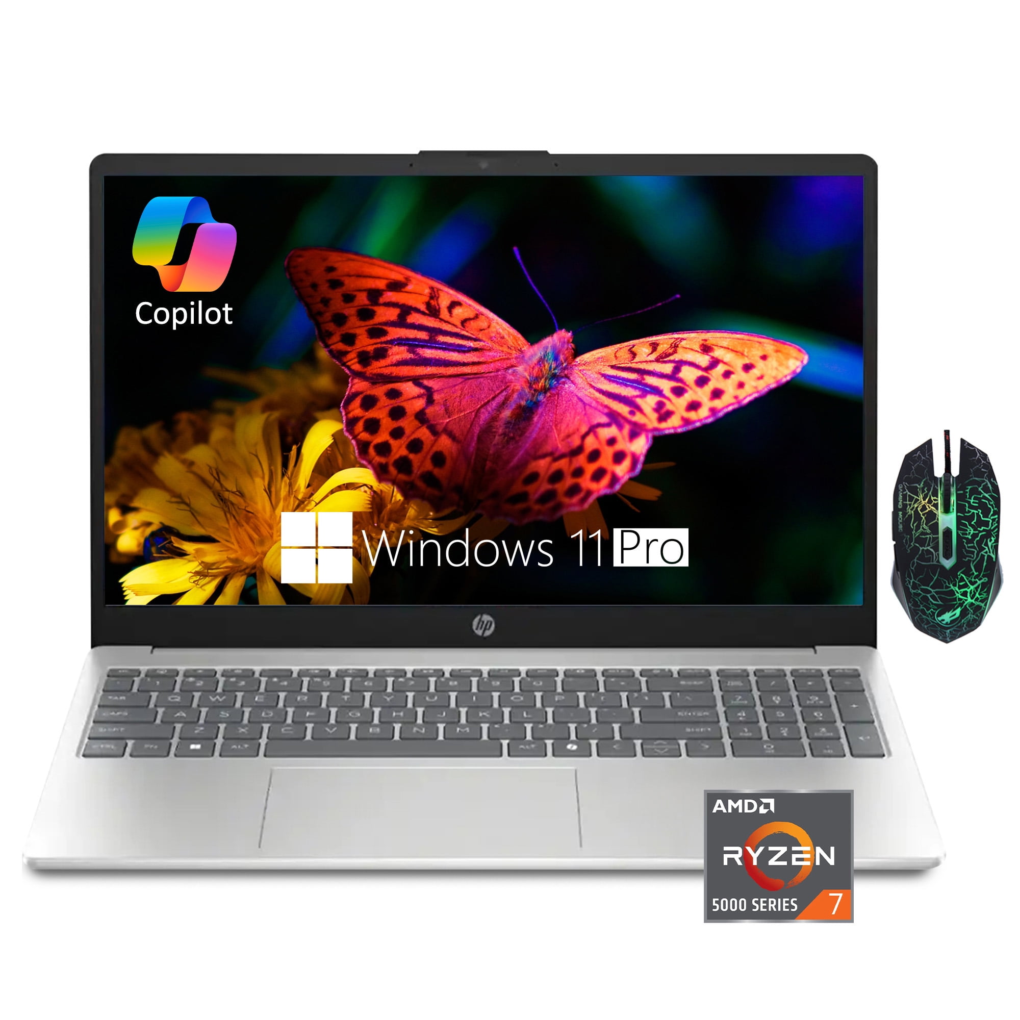 HP 15.6" FHD Business Laptop, AMD Ryzen 7 5825U, 16GB RAM, 2TB SSD ...