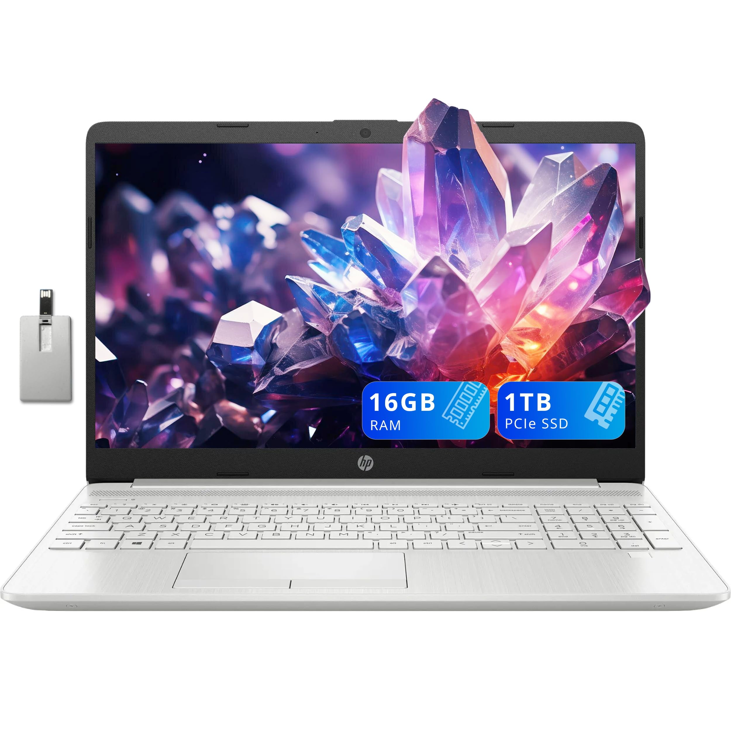 HP 15.6" FHD Business Laptop, Intel i3-1115G4, 16GB RAM, 1TB PCIe SSD ...