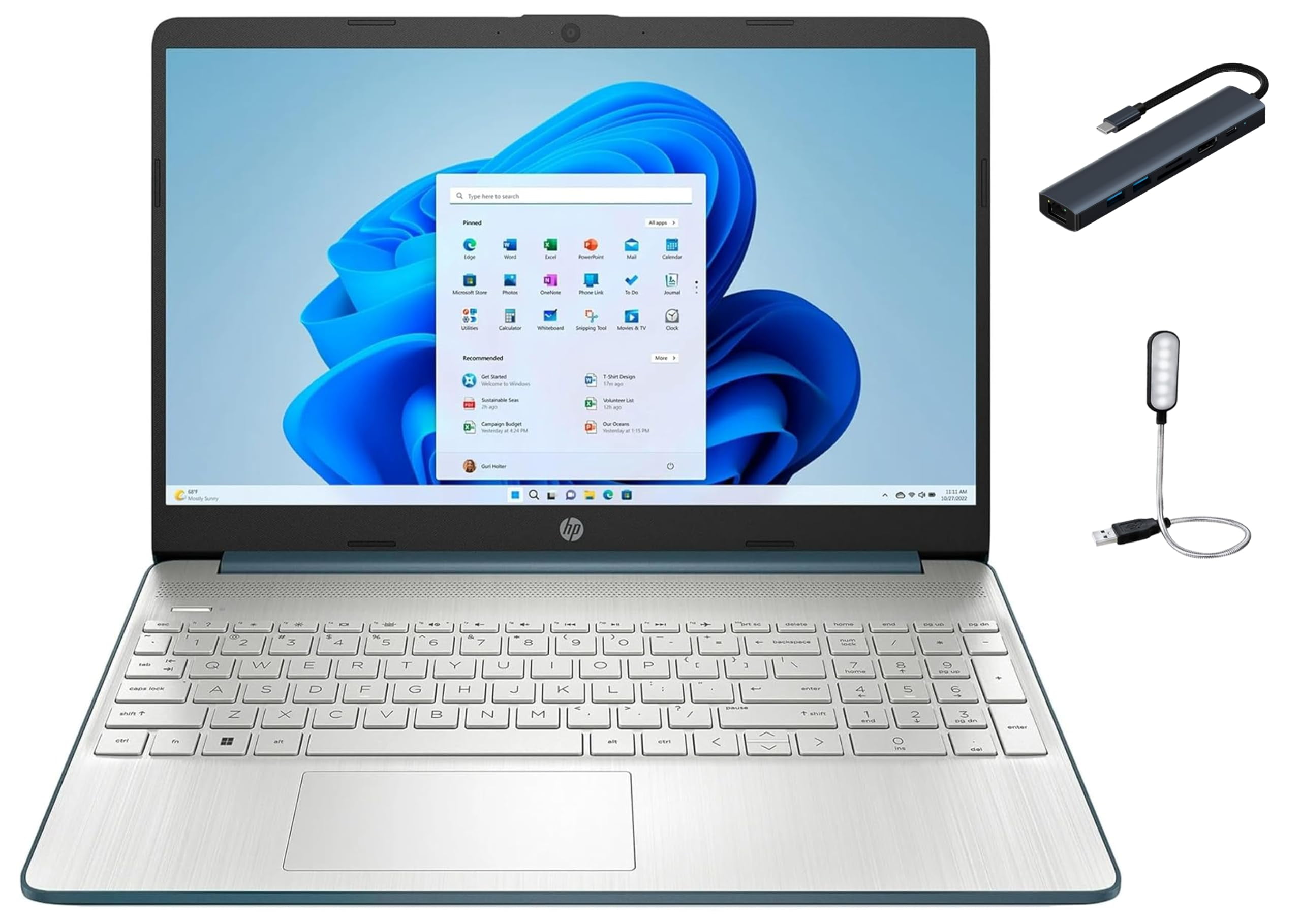 HP 15.6'' FHD IPS Laptop, Intel Core i5-1235U Processor, 16GB DDR4 RAM ...