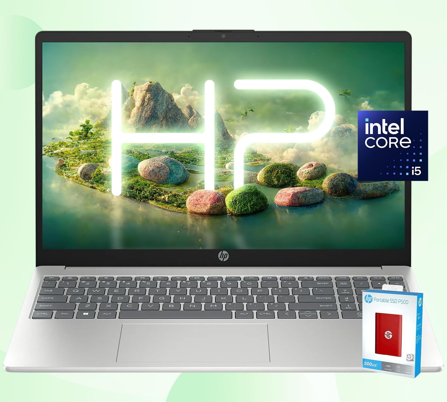 HP 15.6 FHD Laptop | 10-Core Intel Core i5-1235U | Intel Iris Xe ...