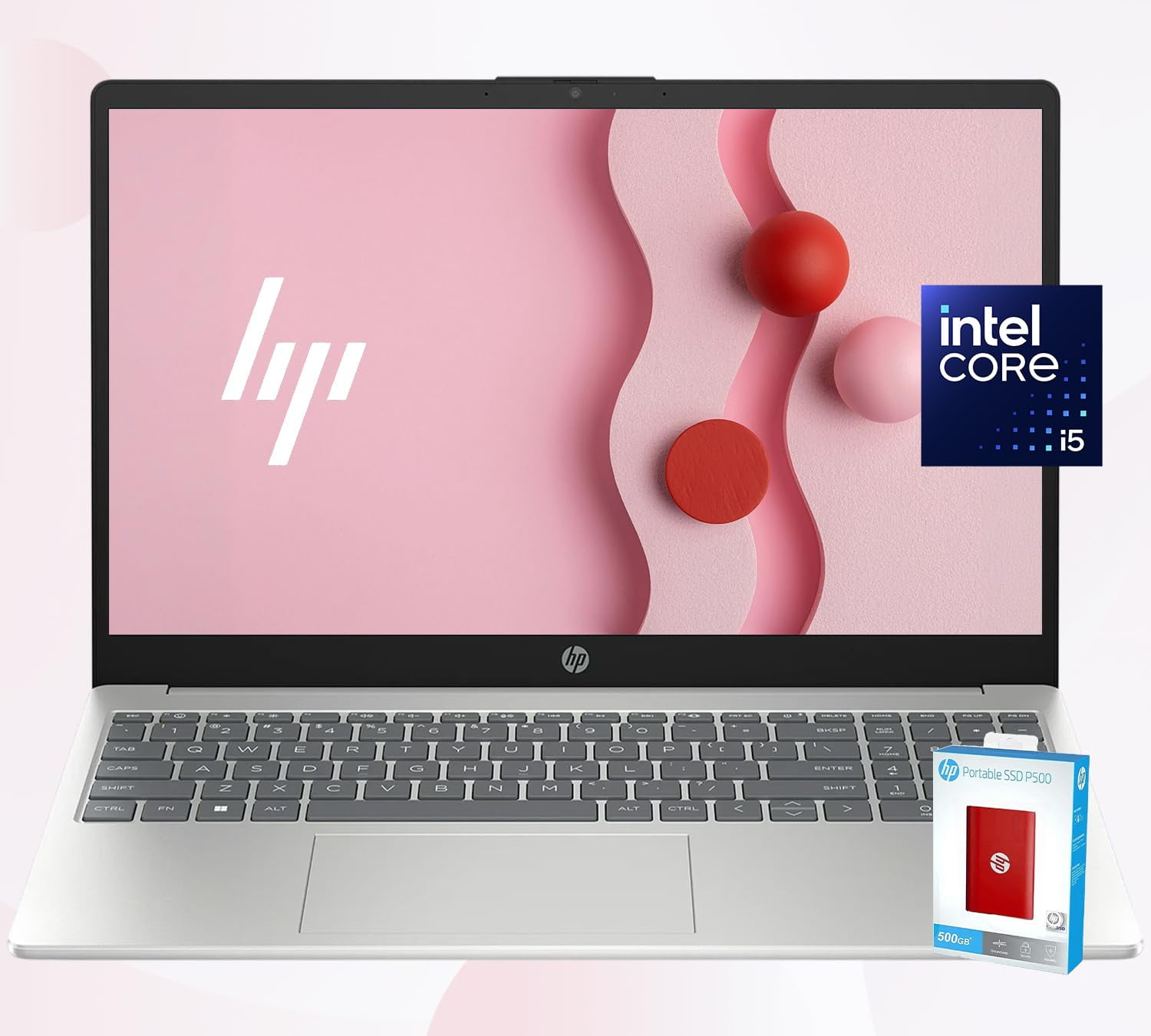 HP 15.6 FHD Laptop | 10-Core Intel Core i5-1235U | Intel Iris Xe Graphics | Anti-Glare | Wi-Fi 6 ...