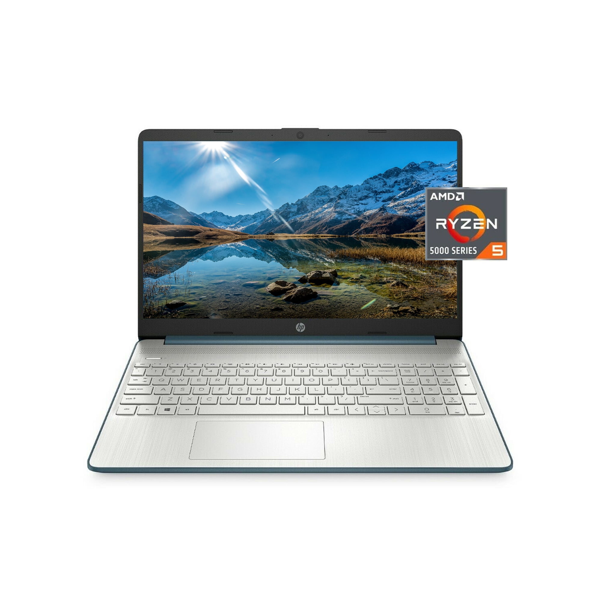 HP 15.6" FHD Laptop, AMD Radeon Graphics, AMD 6-Cores Ryzen 5-5500 up ...