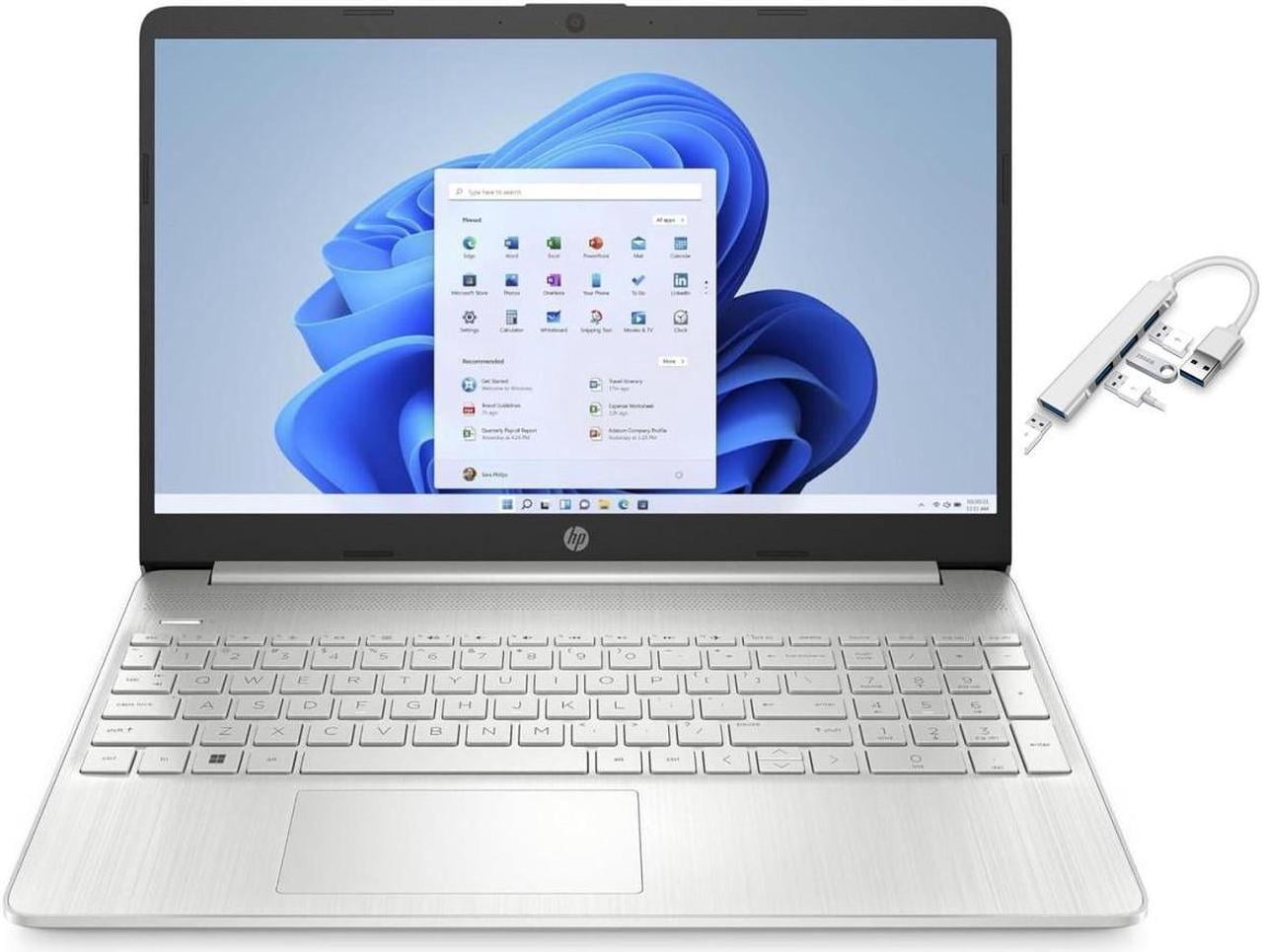 HP 15.6" FHD Notebook Laptop | AMD Ryzen 5 5500U(Beat i7-1250U) | AMD ...