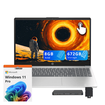 HP 15.6" FHD Touchscreen Laptop, Intel i5-1334U, 16GB DDR4 RAM, 672GB ...